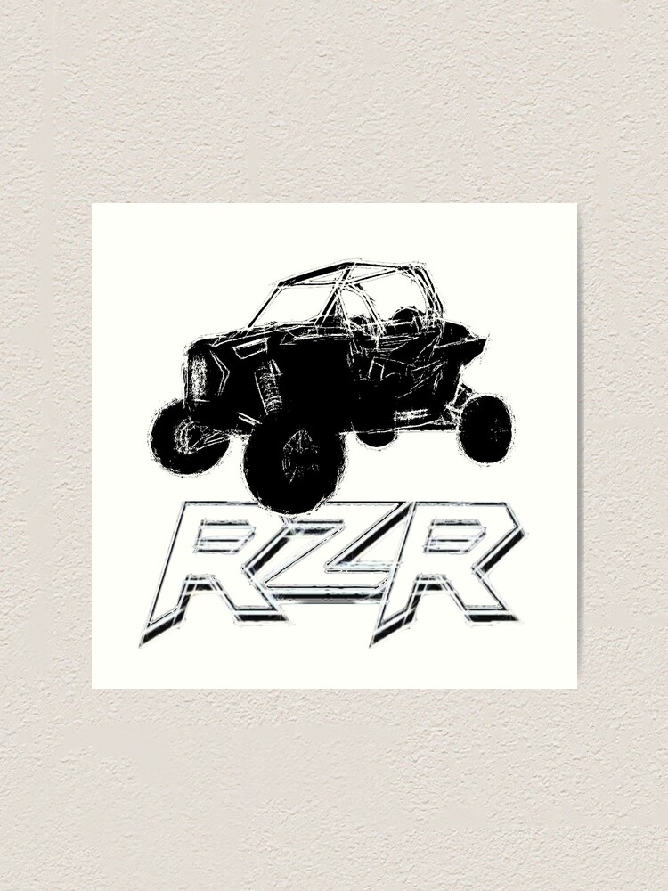 "RZR black and white sketch" Art Print for Sale by grmcclure | Redbubble