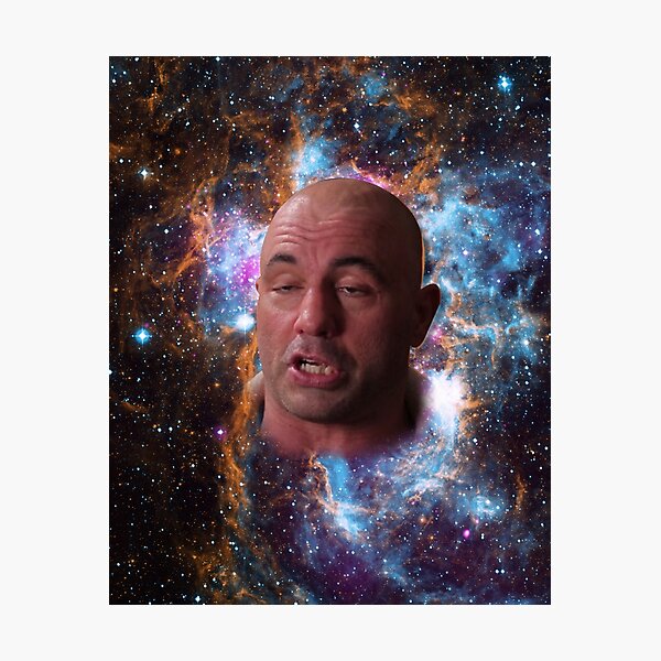 "Joe Rogan Space Mask meme" Photographic Print by meme-dreamer | Redbubble