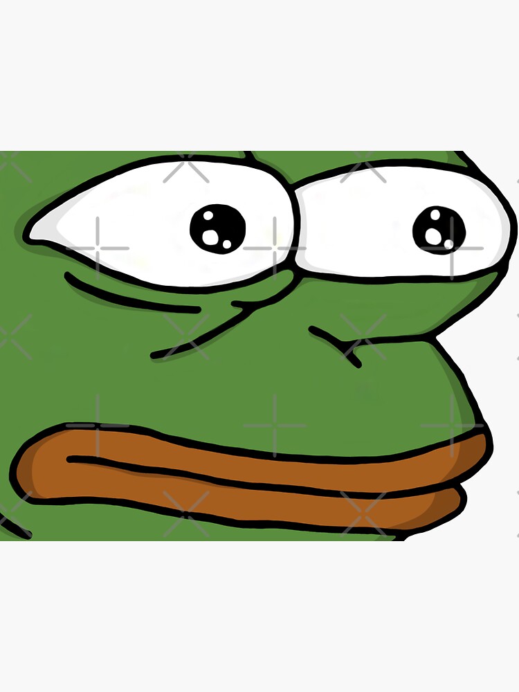 "monkaW" Sticker for Sale by mullelito | Redbubble