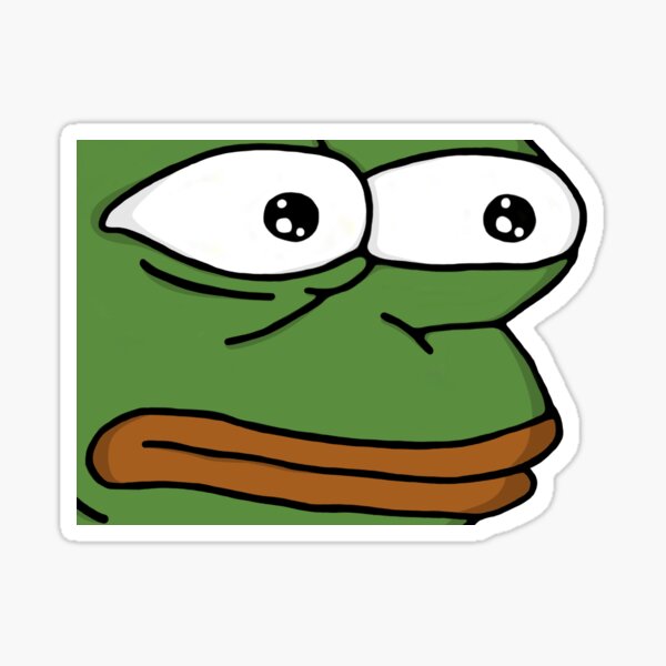 "monkaW" Sticker for Sale by mullelito | Redbubble