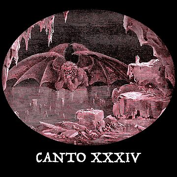 "Dantes Inferno Canto 34 (Lucifer)" Sticker for Sale by Persona ...