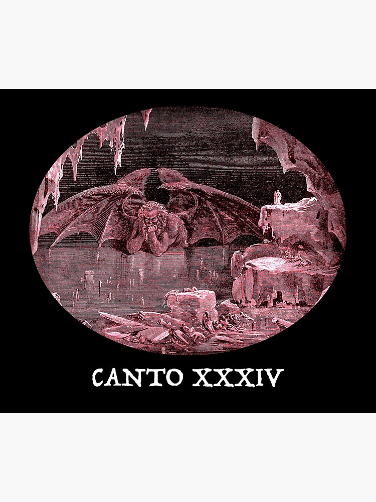 "Dantes Inferno Canto 34 (Lucifer)" Sticker for Sale by Persona ...