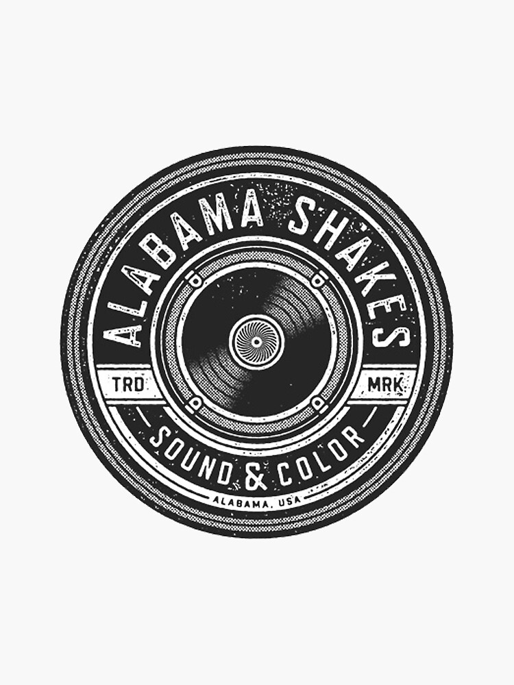 "Alabama Shakes - Sound and Color" Sticker for Sale by jellevossen ...