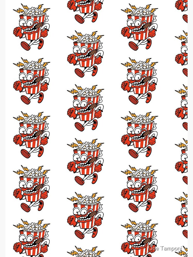 "The Pop Corn Man - designed by Joe Tamponi" Spiral Notebook by ...