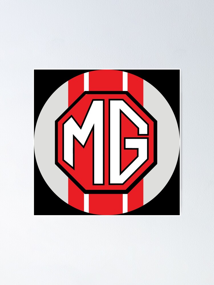 "MG Racing" Poster for Sale by Centuryvault | Redbubble