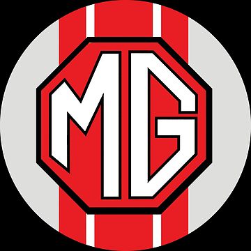"MG Racing" Sticker for Sale by Centuryvault | Redbubble
