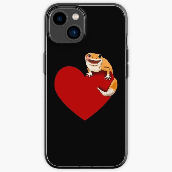 "Leopard Gecko on Red Heart, Leopard Gecko Lover, Leopard Gecko Licking ...