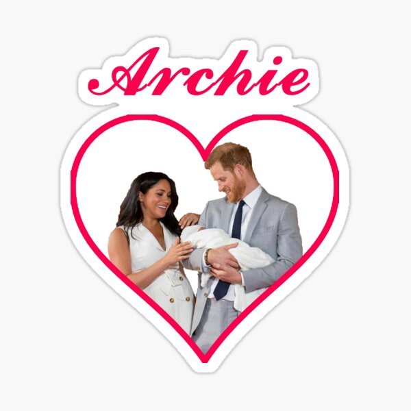 "Royal Baby Archie" Sticker by cocreations | Redbubble