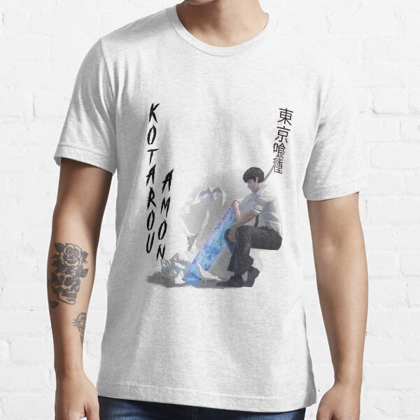 "tshirt clothing man white 東京喰種 TOKYO GHOUL root a re: KOTAROU Amon Ccg ...