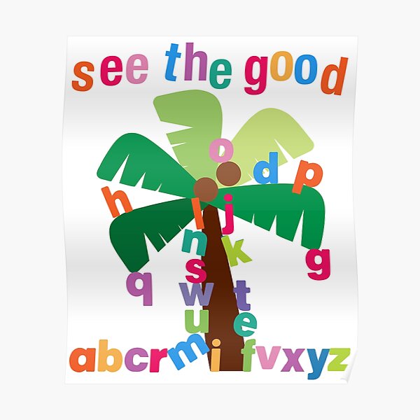 Póster «Camiseta gráfica de Chicka ABC Alphabet Teacher Day para niños ...