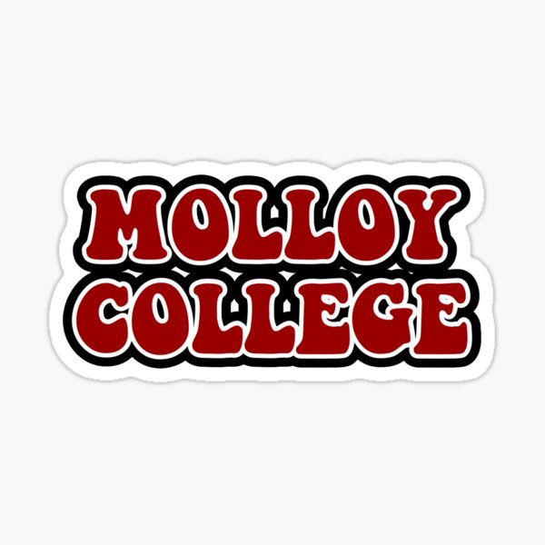 "Molloy College" Sticker for Sale by Leilasayan | Redbubble