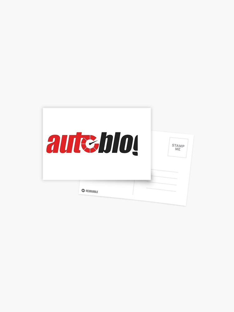 "Autoblog Logo" Postcard for Sale by Autoblog | Redbubble