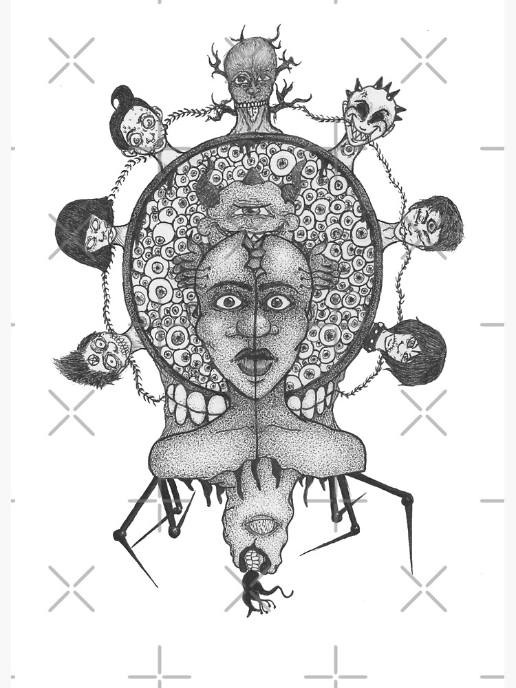 Lámina fotográfica «Ciclo de la miseria» de Catarax | Redbubble