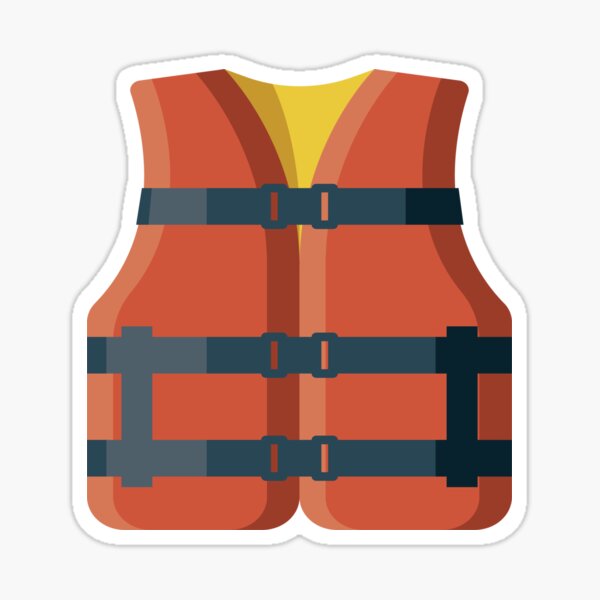Life Jacket Stickers | Redbubble