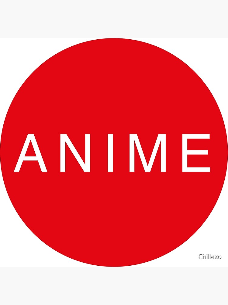 "Anime circle" Art Print for Sale by Chillaxo | Redbubble