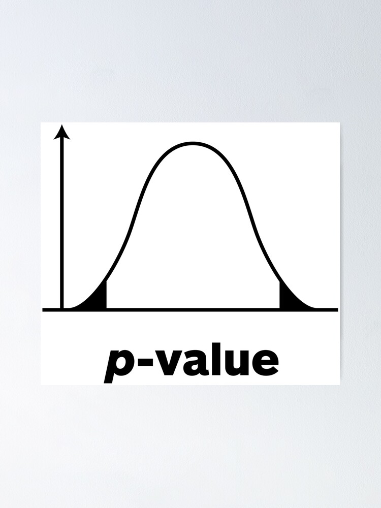 "P-Value: Statistical Significance" Poster for Sale by baadaa | Redbubble