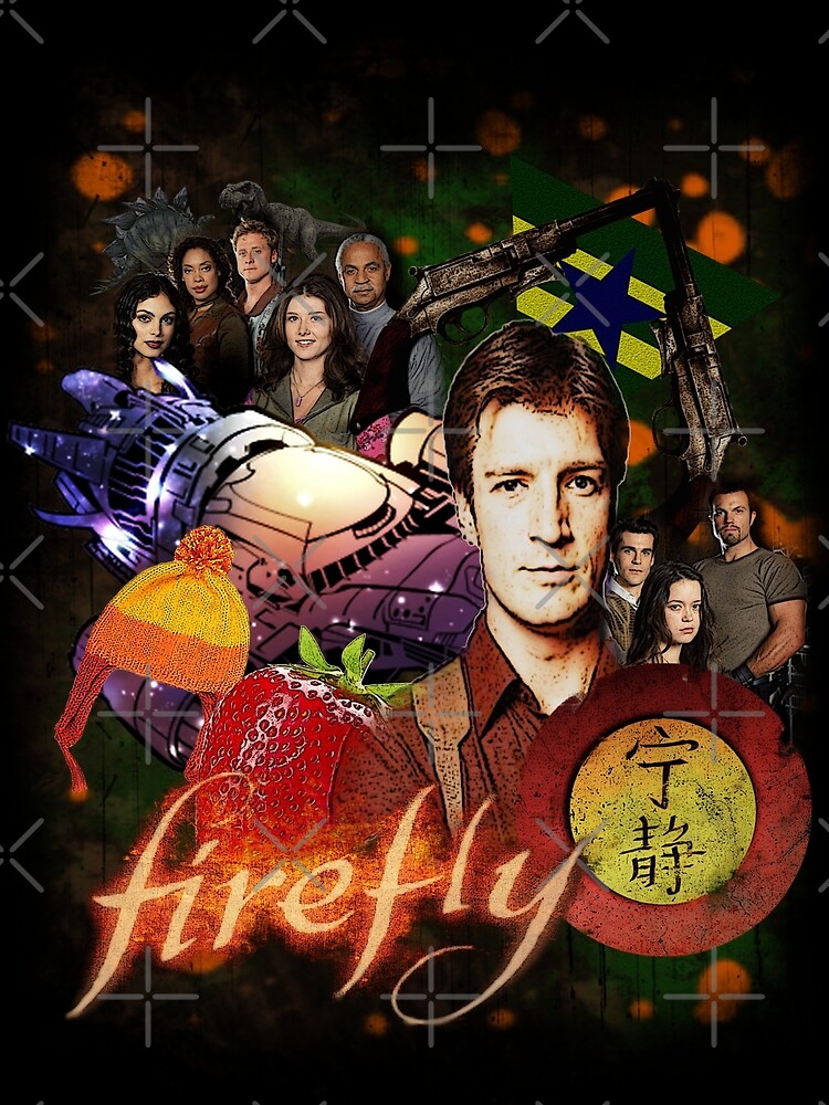 "Firefly Cast Collage" Art Print for Sale by Gwright313 | Redbubble