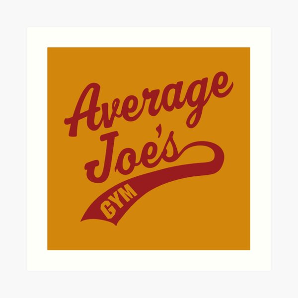 Average Joes Logo Wall Art | Redbubble