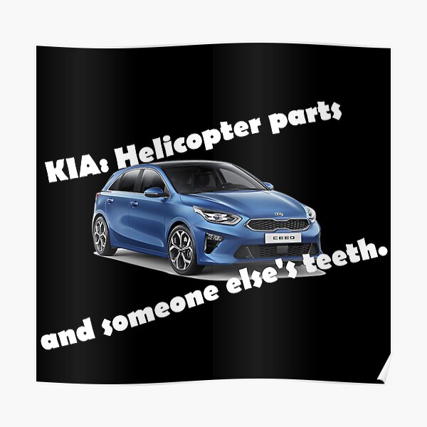 "Kia" Poster by Midnightki77y | Redbubble