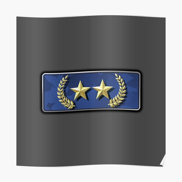 "[CSGO] Gold Nova 2" Poster by sjx3gaming | Redbubble