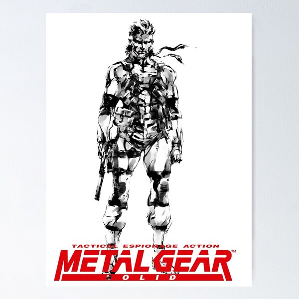 Metal Gear Gekko Metal Wall Art for Sale | Redbubble