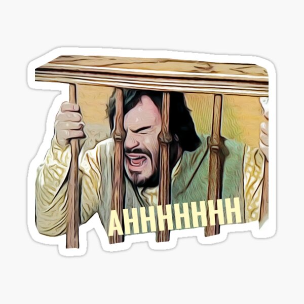 "Office (Jack Black)" Sticker for Sale by rascon98art | Redbubble