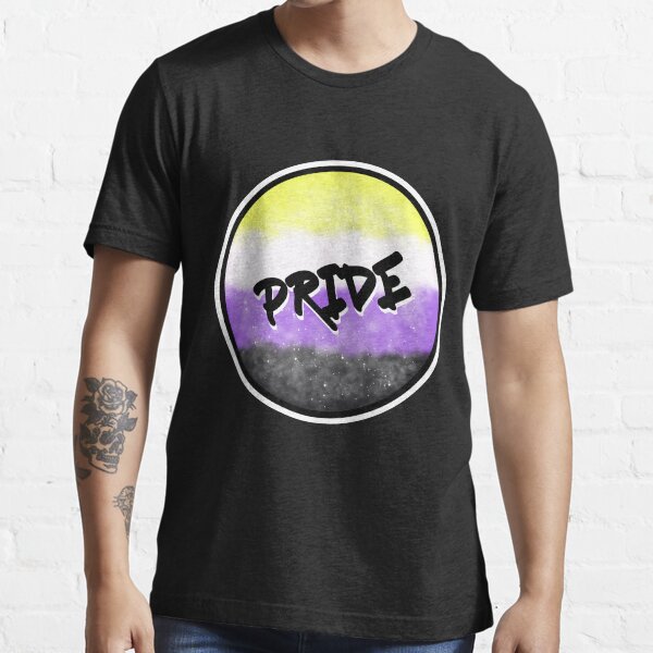 "Non-Binary Pride" T-shirt for Sale by MaxRH | Redbubble | non binary t ...