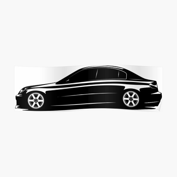 "Low G35 Sedan" Poster by l13psna | Redbubble