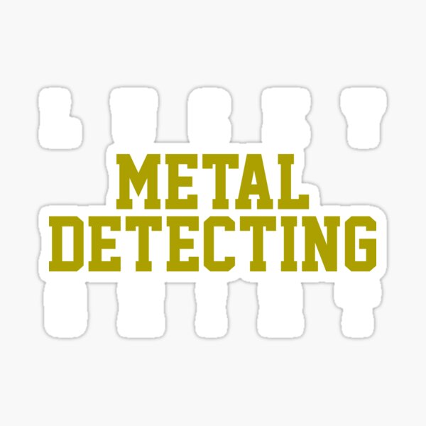 "Metal Detecting Detectorist" Sticker for Sale by 4tomic | Redbubble