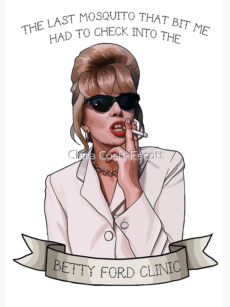 "Patsy Stone- Ab Fab" Poster for Sale by coshillustrates | Redbubble