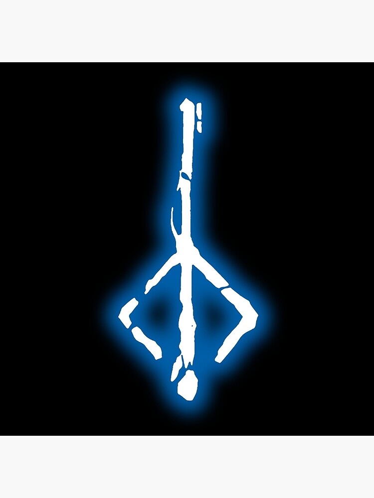 "Hunter's Mark - Bloodborne - Blue Variant" Poster by TheMemeMachine ...