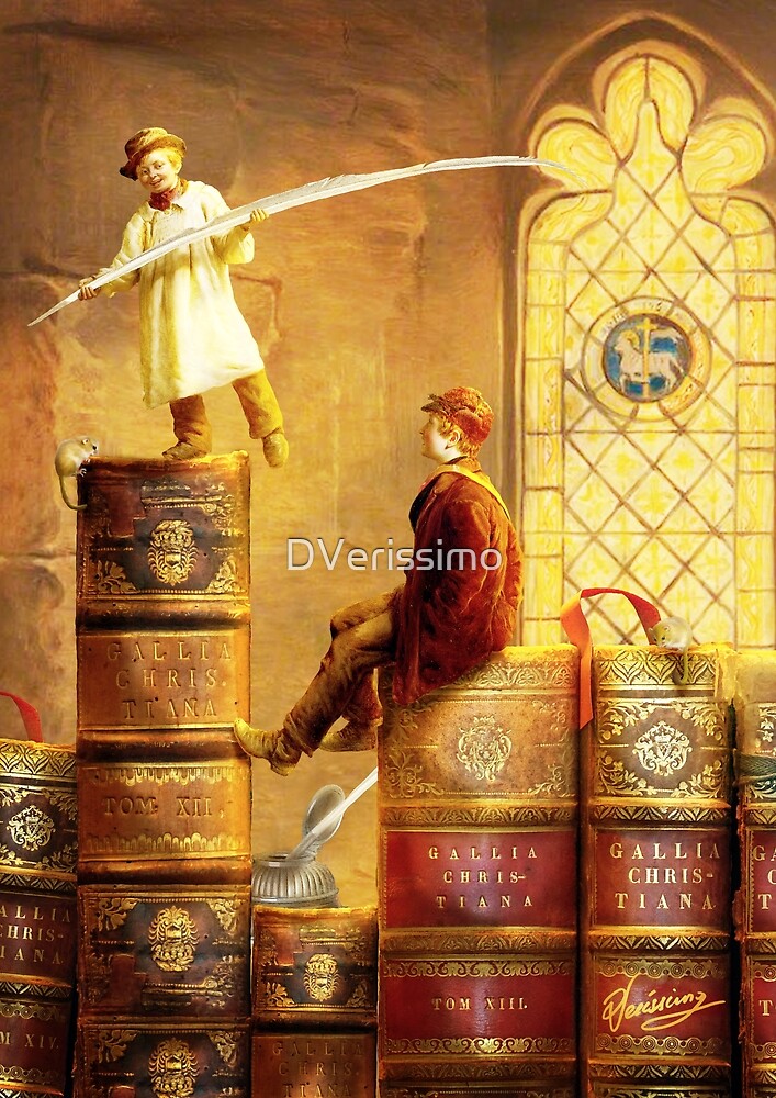 "Magic Library" by DVerissimo | Redbubble