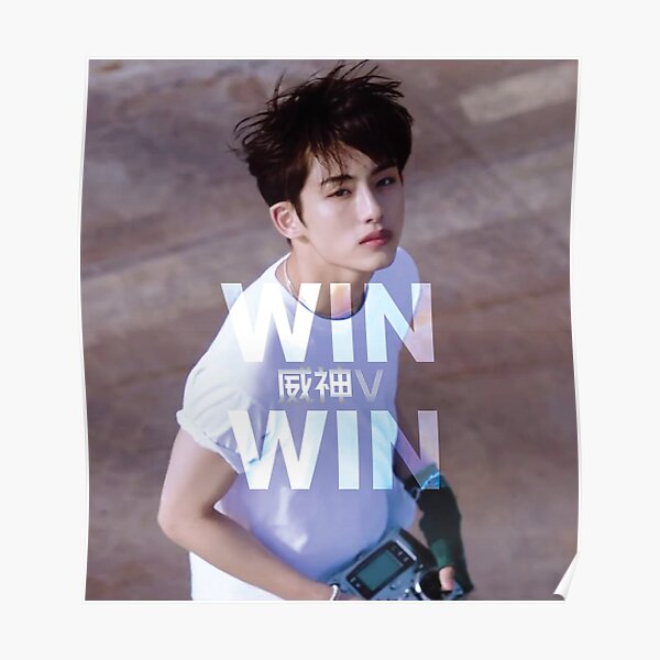 "Winwin WayV - Take Off" Poster by nurfzr | Redbubble
