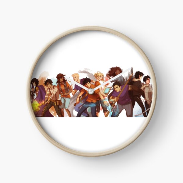 "percy jackson-Heroes of Olympus" Clock for Sale by BingBangDesigns ...