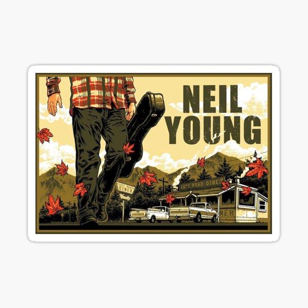 Neil Young Stickers | Redbubble