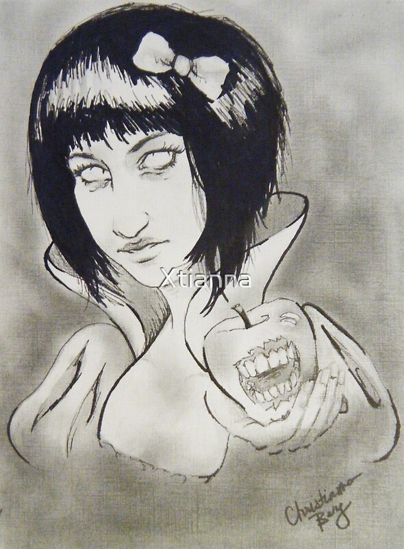"snow white- folk tale series" by Xtianna | Redbubble