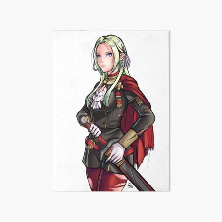 "Edelgard" Art Board Print for Sale by artworkbyjack | Redbubble