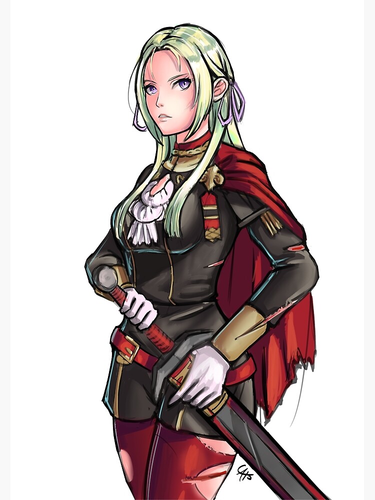 "Edelgard" Poster for Sale by artworkbyjack | Redbubble