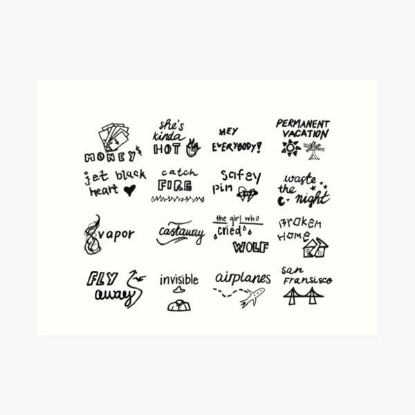 "5sos sgfg" Art Print for Sale by disconnectd | Redbubble