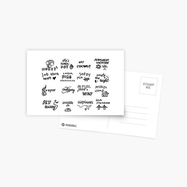 "5sos sgfg" Postcard by disconnectd | Redbubble