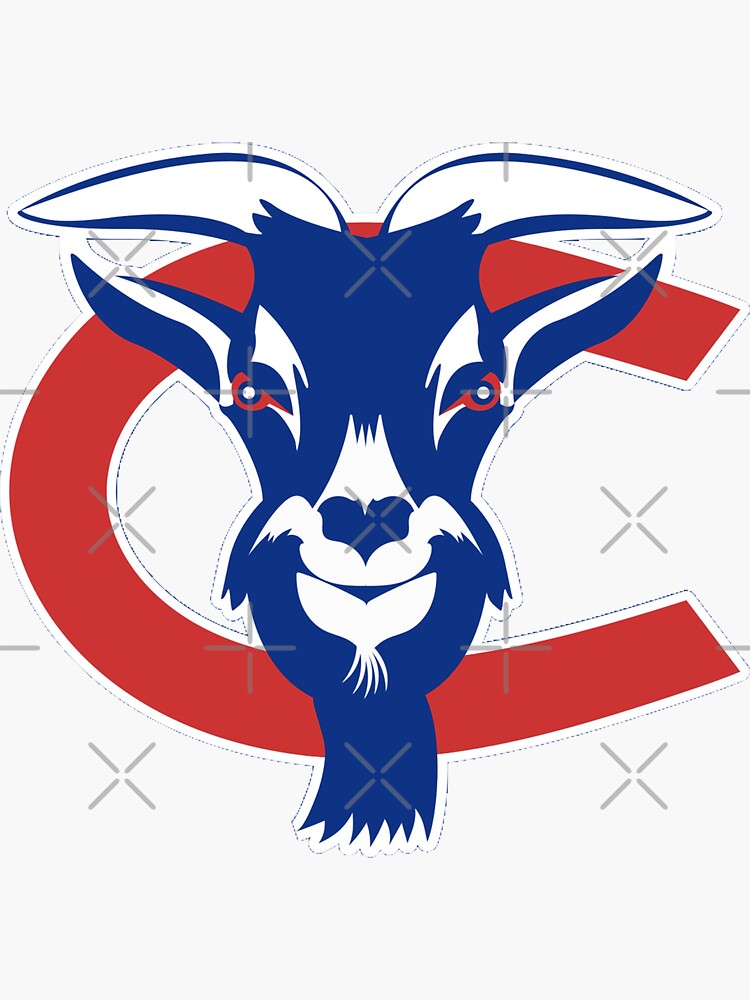"MLB Reimagined - Chicago Goats" Sticker for Sale by VintageTeesNow ...