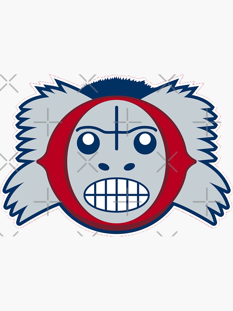 "MLB Reimagined - Orange County Rally Monkeys" Sticker by ...