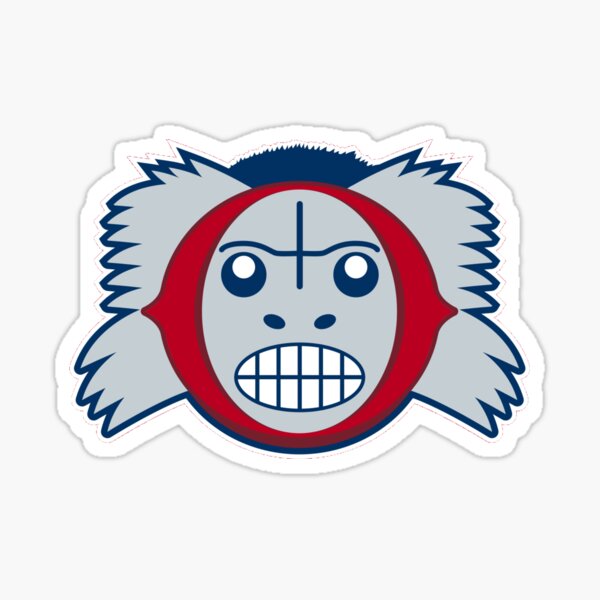 "MLB Reimagined - Orange County Rally Monkeys" Sticker by ...