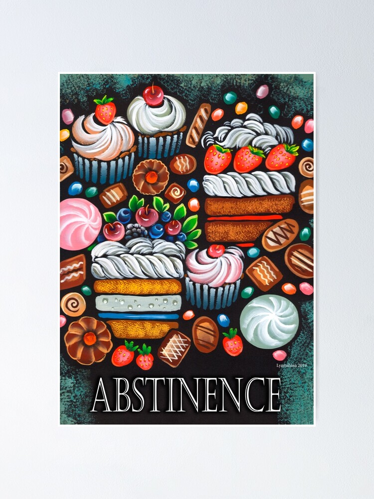 "Abstinence" Poster for Sale by irishkalia | Redbubble