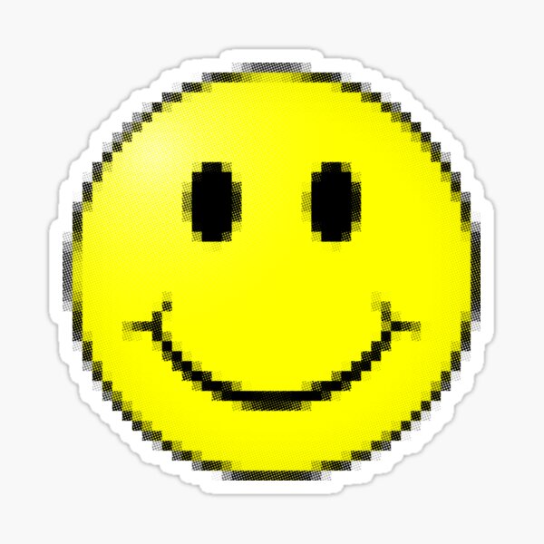 "smiley tribute" Sticker by talvutattoo | Redbubble