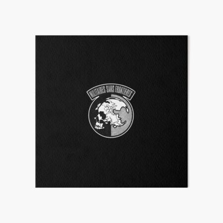 "-GAMING- Military Without Frontiers B & W Clan Logo" Art Board Print ...