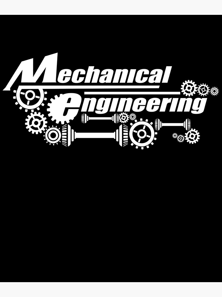 "Mechanical engineering" Poster for Sale by xGatherSeven | Redbubble