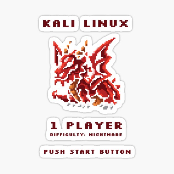 "Kali Linux" Sticker for Sale by ShoeBill99 | Redbubble