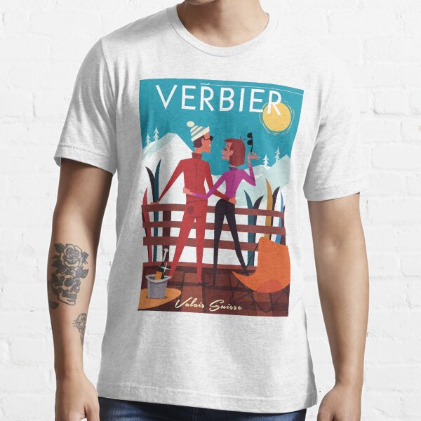 "Verbier Poster" T-shirt for Sale by GAGodel | Redbubble | verbier t ...