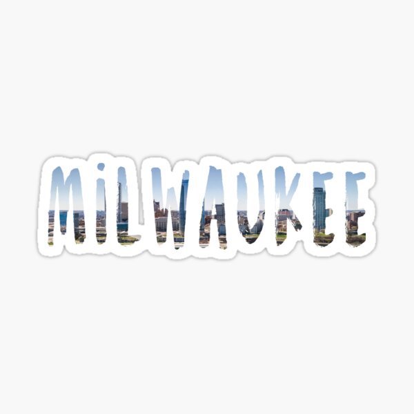 "Milwaukee Wisconsin" Sticker by Kooky28 | Redbubble
